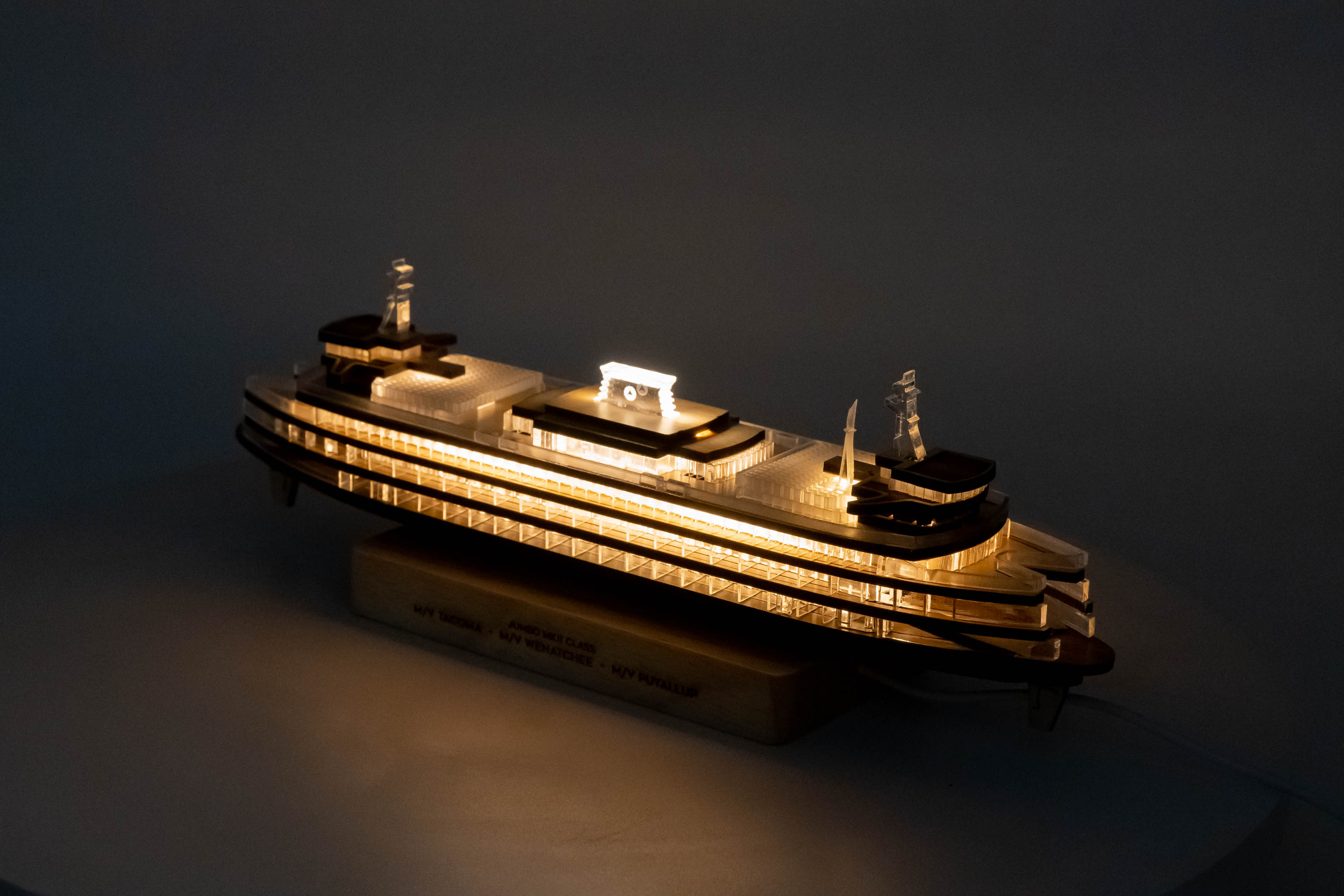 Washington State Ferry Model Lamp - Jumbo MKII – Alpha Channel Design