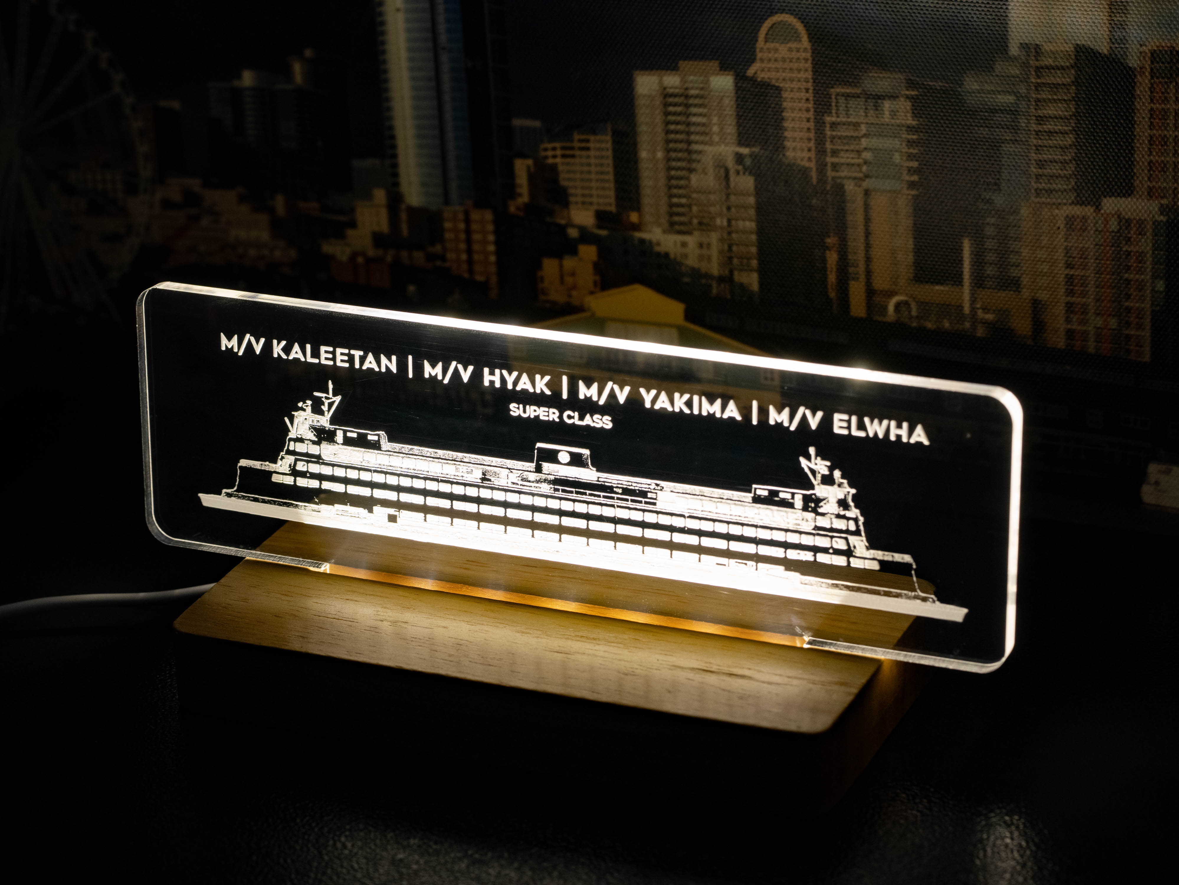 Washington State Ferry Light - Super Class – Alpha Channel Design