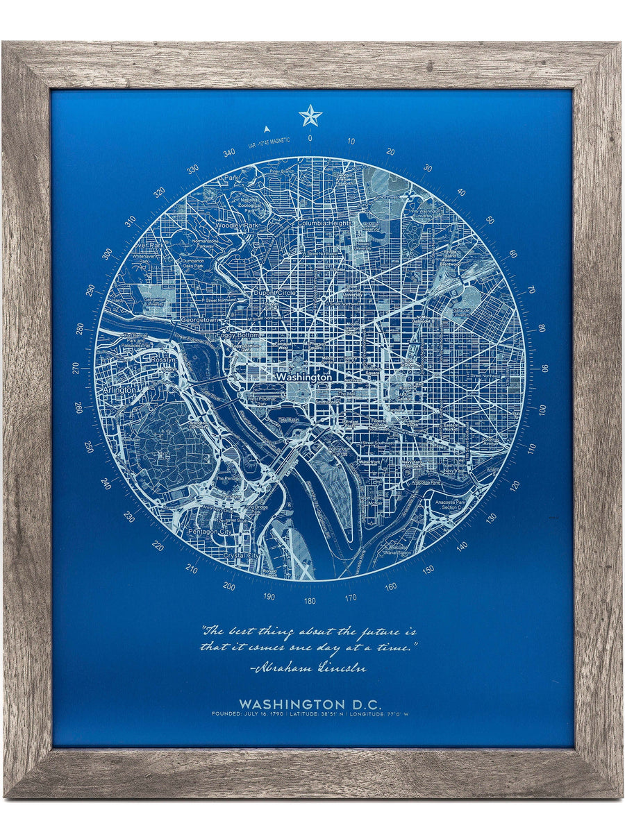 Personalized Aluminum Map – Alpha Channel Design